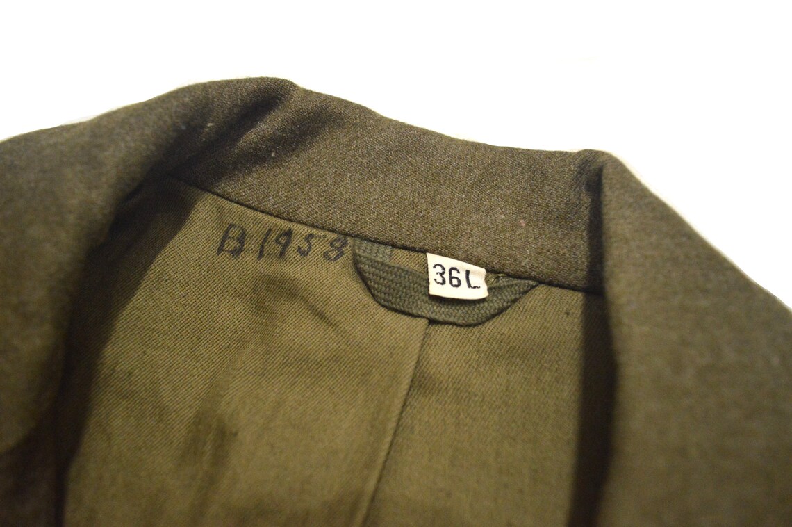 Vintage WW2 Ike Jacket 1944 Field Good Grade Green Size - Etsy
