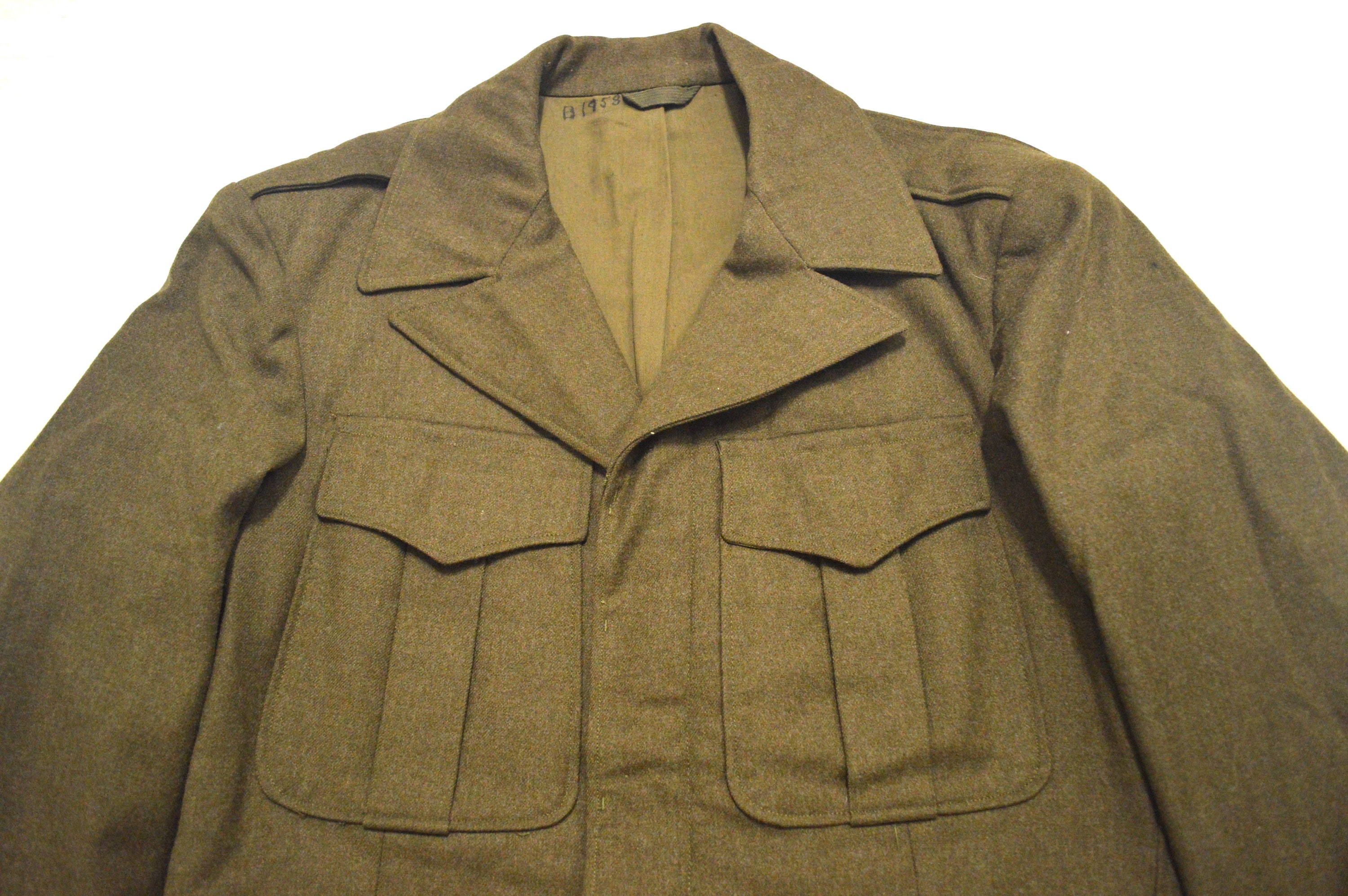Vintage WW2 Ike Jacket 1944 Field Good Grade Green Size - Etsy
