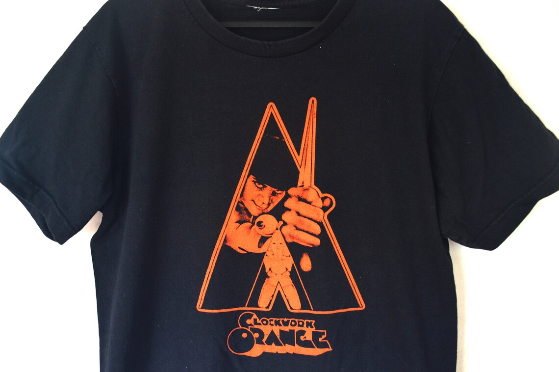 Clockwork Orange Vintage Movie T-shirt Black Size Men's M - Etsy