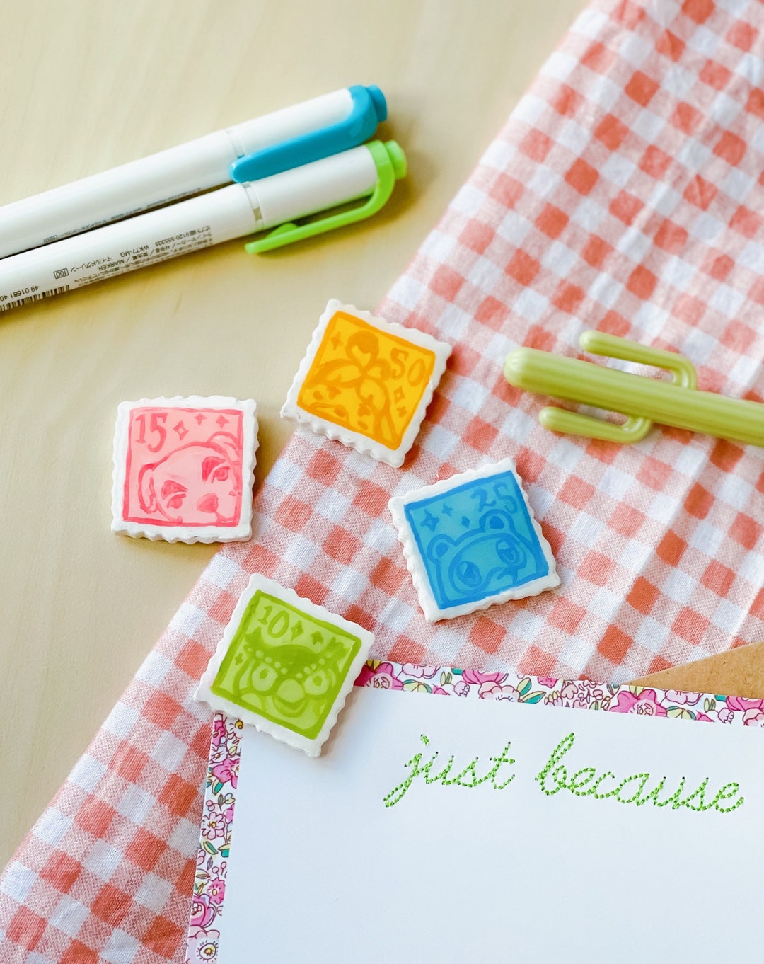 AC Stamp Magnets - Etsy