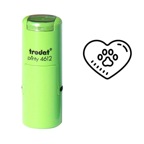 Dog Paw Print Stamp | Etsy