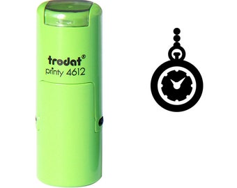 Pocket Watch Stamp | Etsy