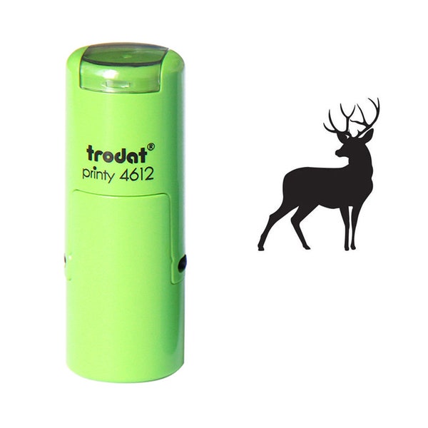 Deer Head Stamp - Etsy