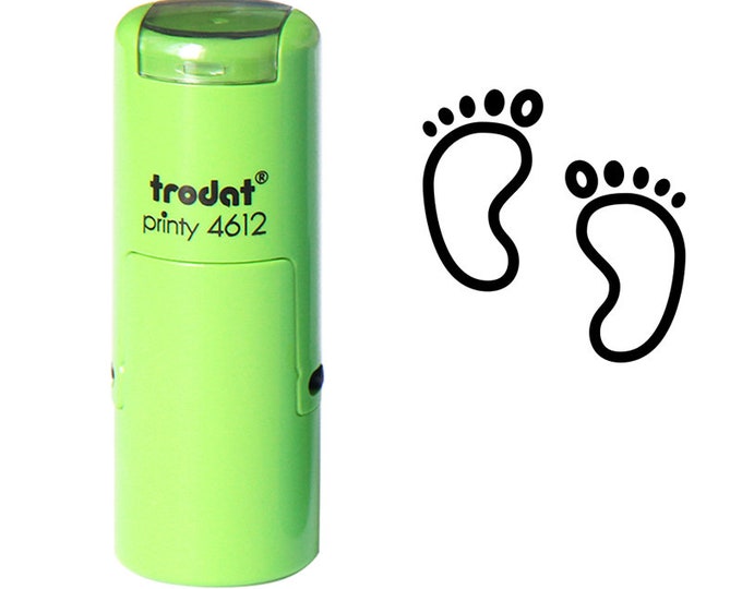 Baby Feet Stamp - Etsy