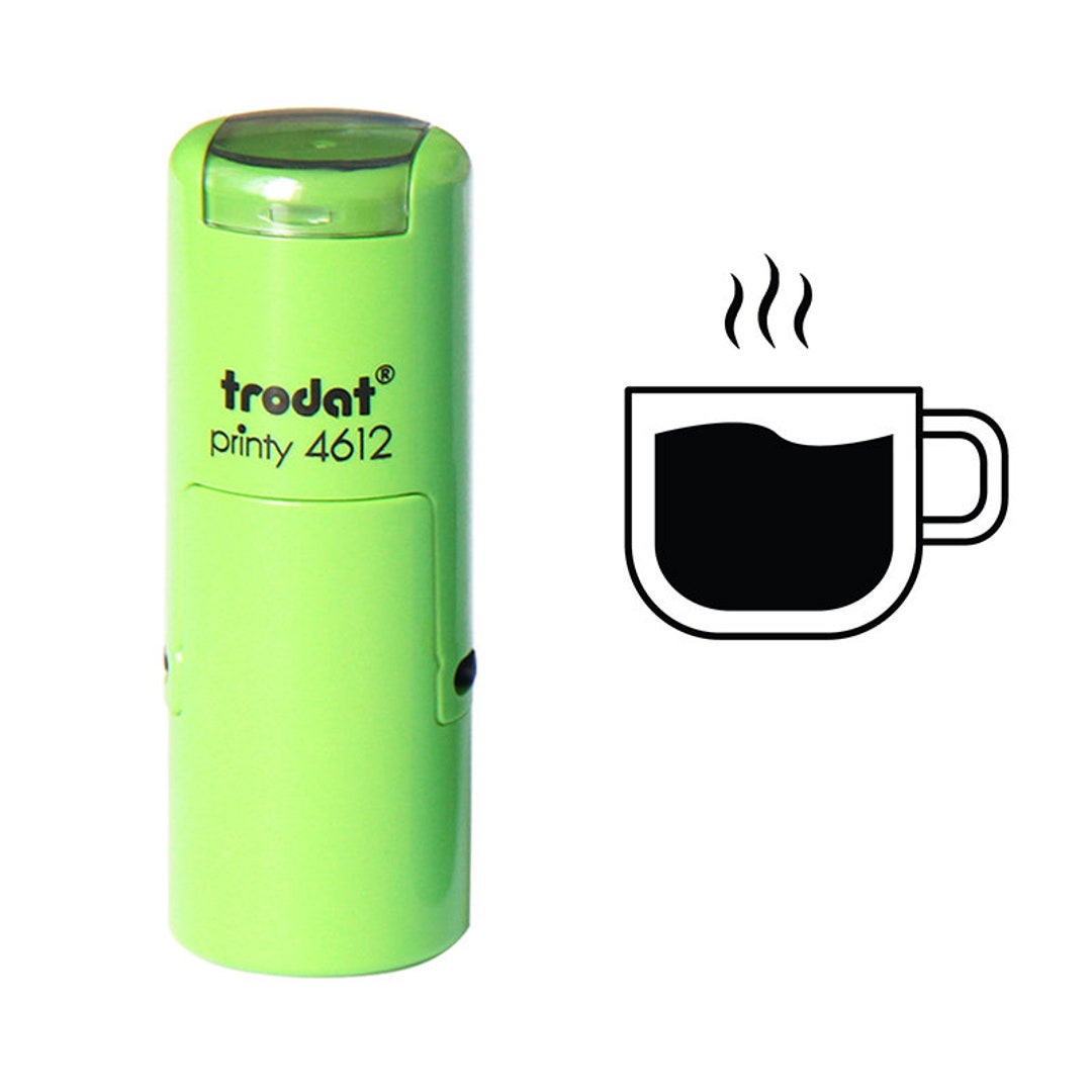 Coffee Cup Stamp - Etsy