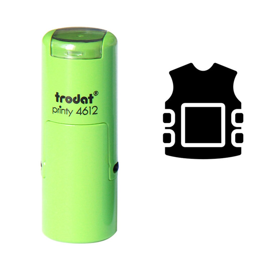 Bulletproof Vest Stamp - Etsy