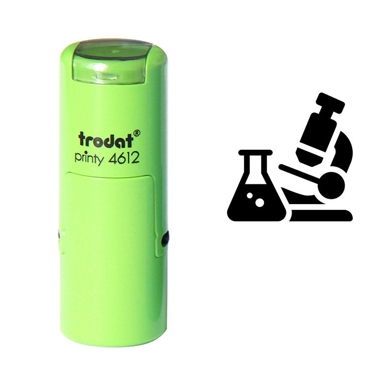 Laboratory Stamp - Etsy