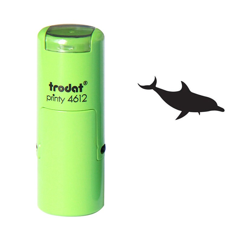 Dolphin Stamp - Etsy