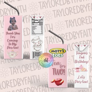 Juice Box Wrapper Template Juice Box Party Favor Juice Box - Etsy