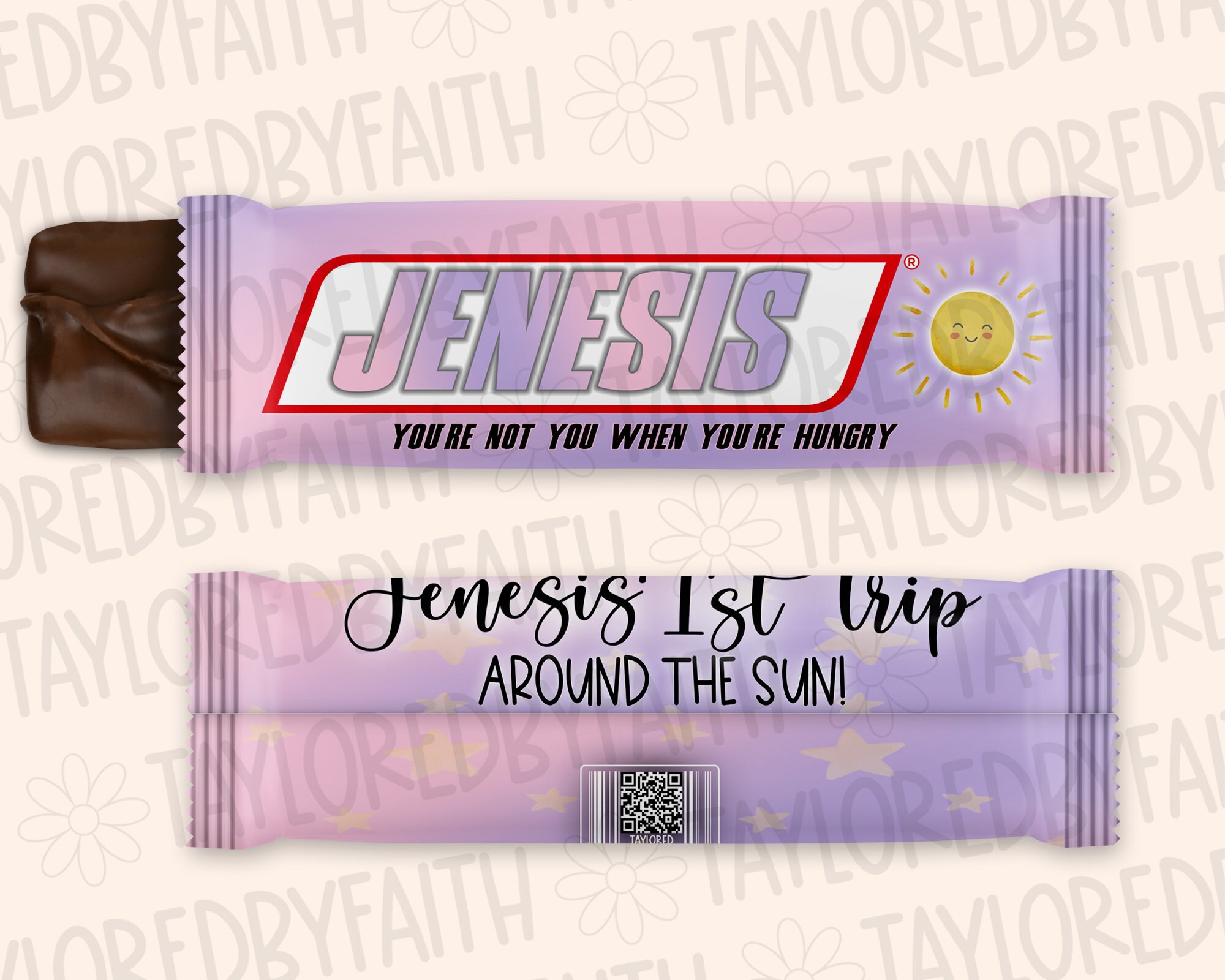 Snickers Wrapper Template Snickers Party Favor Chocolate - Etsy