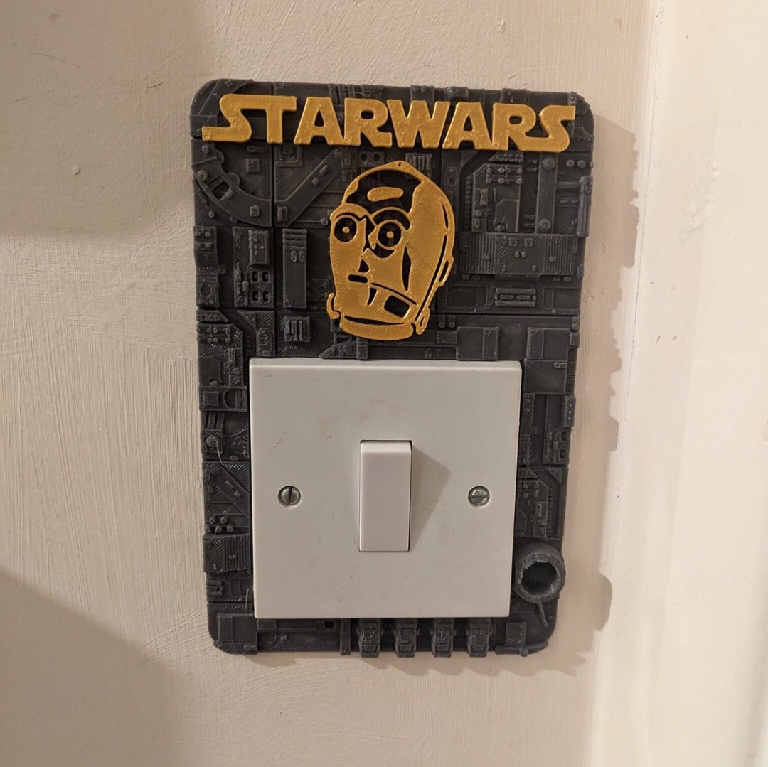 Starwars Light Switch Surround Cover - Etsy