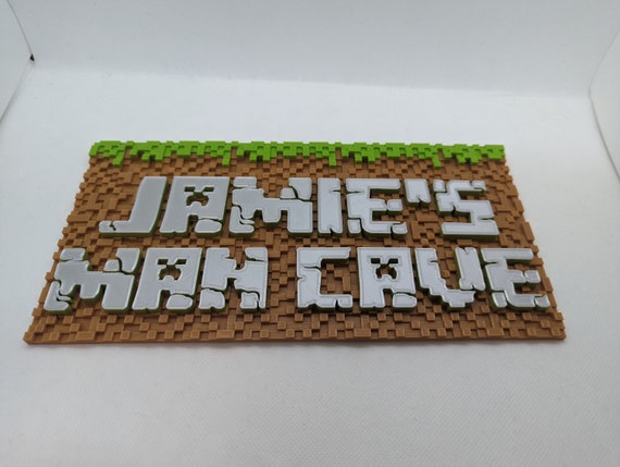 Minecraft Door Name Plate/sign - Etsy