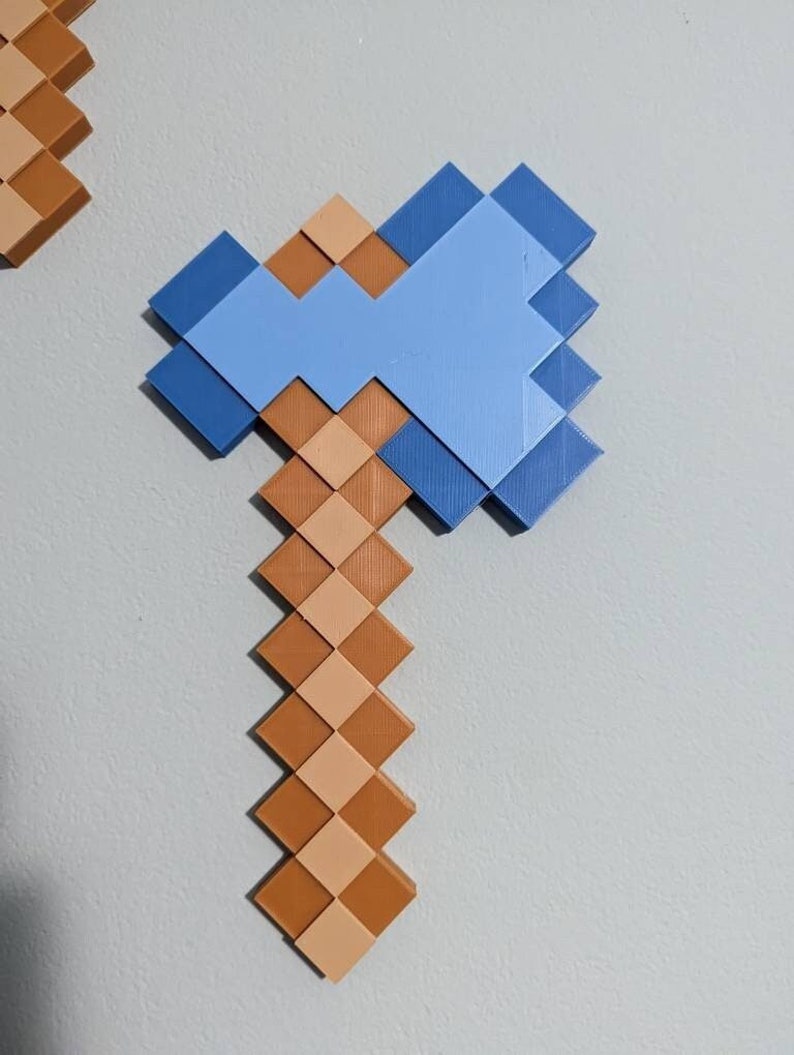 Minecraft Tool Selection Wall Décor - Etsy