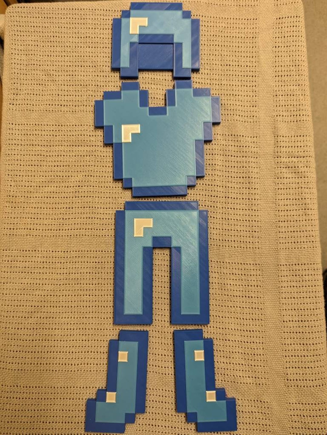 Minecraft Armour Wall Decor - Etsy