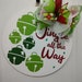 Jingle Bells Christmas Door Hanger: Holiday Front Door Decor - Etsy