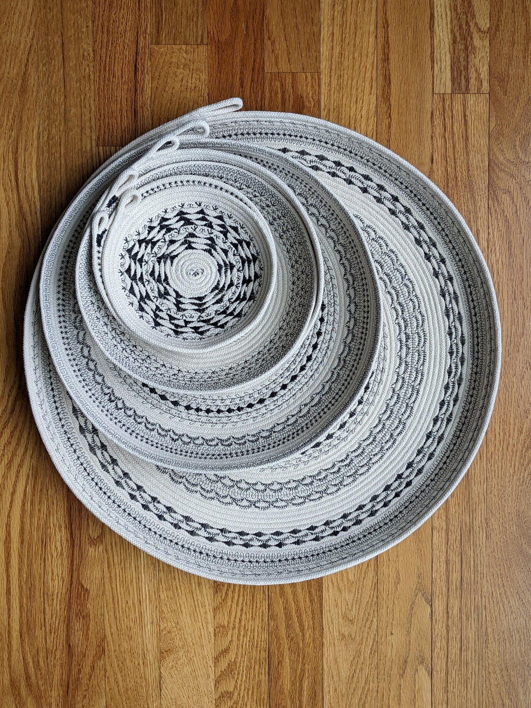Handmade Rope Plates | Wall Decor | Tabletop Decor - Etsy