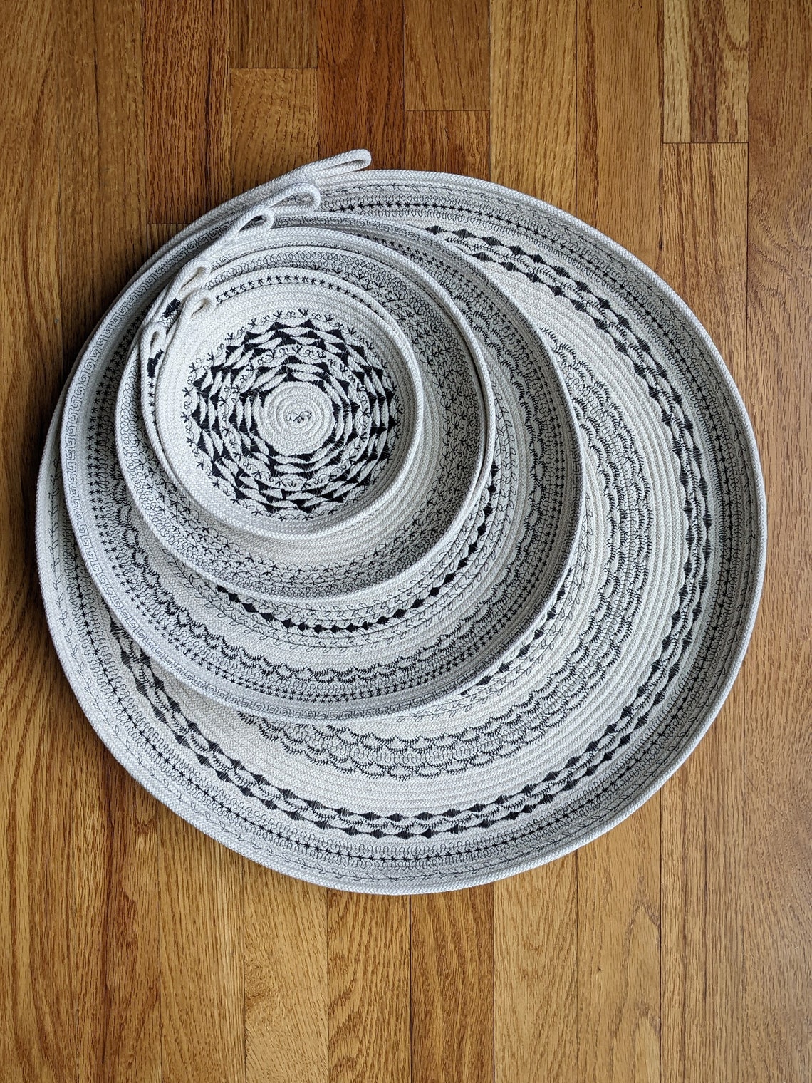 Handmade Rope Plates Wall Decor Tabletop Decor - Etsy UK