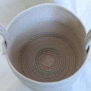 Rope Easter Basket | Spring Decor | Easter Gift | Easter Bunny - Etsy