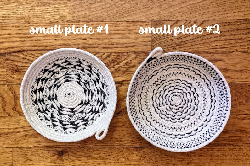 Handmade Rope Plates Wall Decor Tabletop Decor - Etsy UK