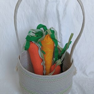 Rope Easter Basket | Spring Decor | Easter Gift | Easter Bunny - Etsy