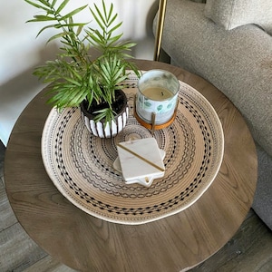 Handmade Rope Plates Wall Decor Tabletop Decor - Etsy UK