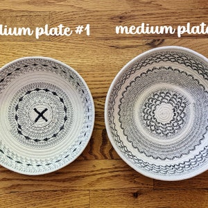 Handmade Rope Plates | Wall Decor | Tabletop Decor - Etsy