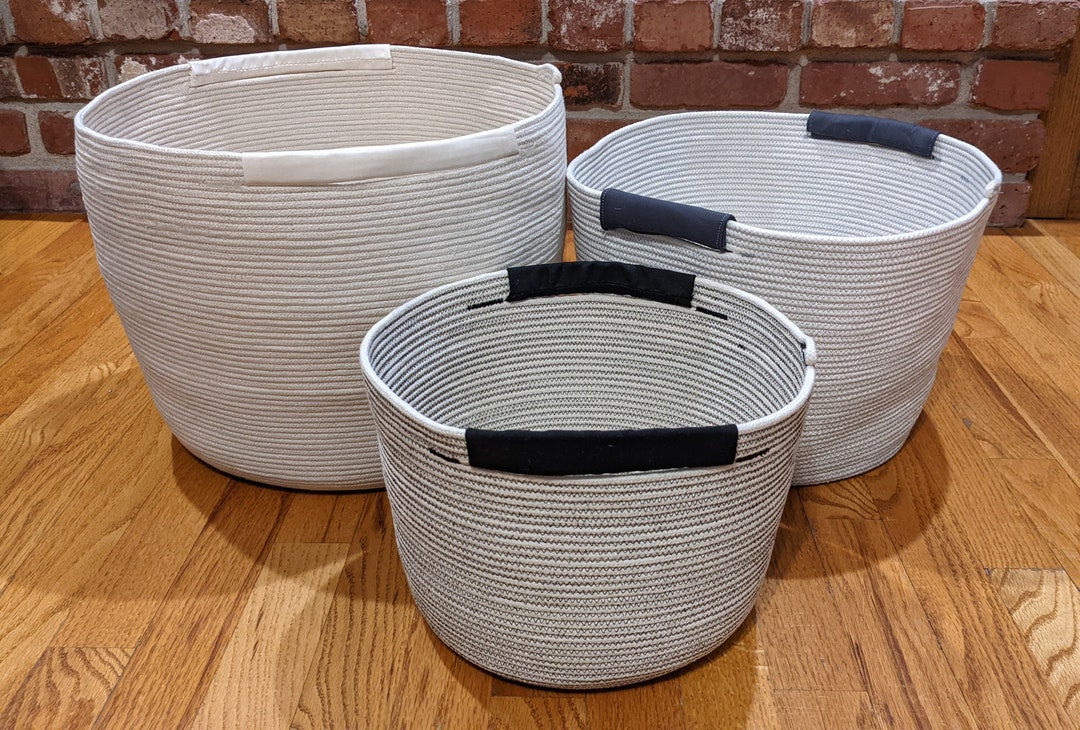 Handmade Rope Basket - Etsy