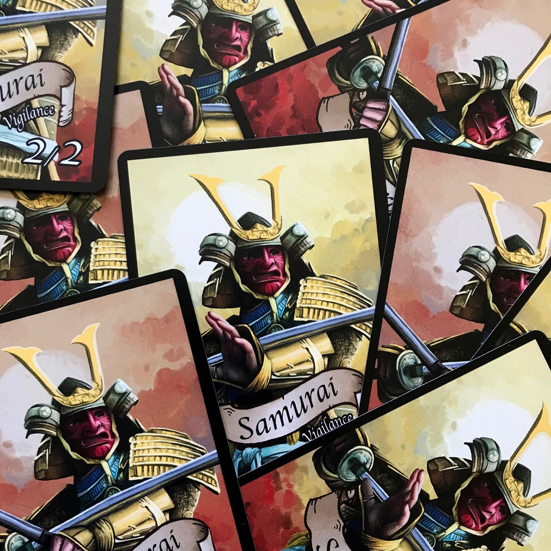 SALE! Samurai Tokens (vigilance or Double Strike) - Etsy
