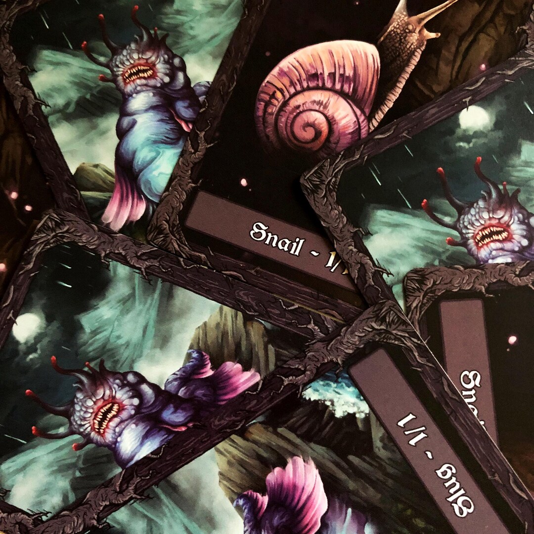 Slug and Snail Tokens - Etsy