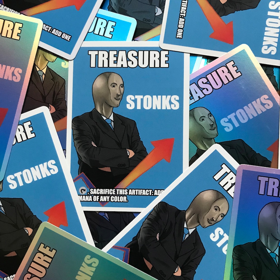 Stonks! Treasure Tokens (normal or Foil) - Etsy