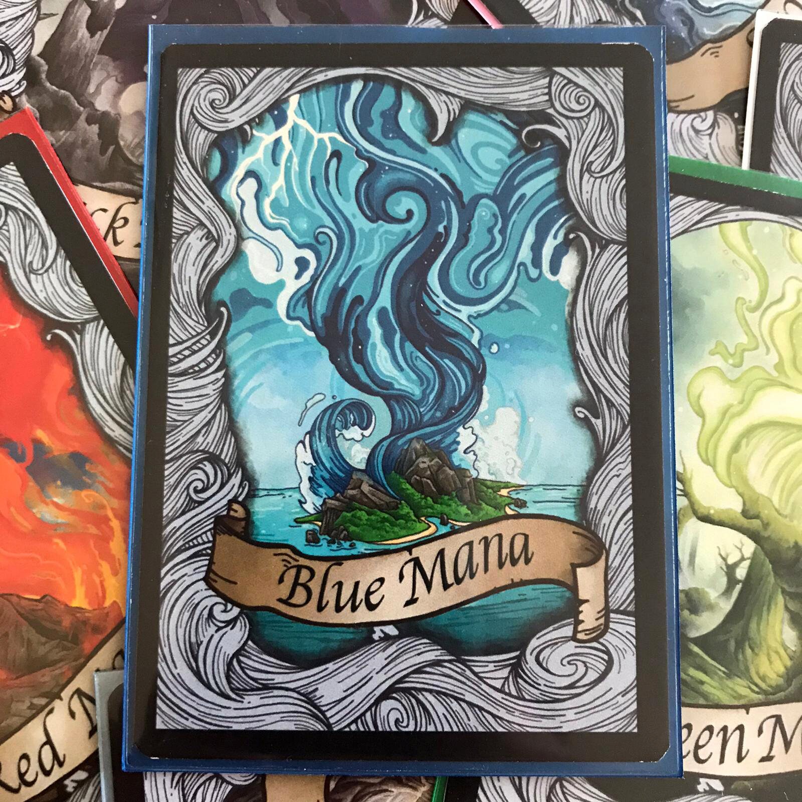 Mana Counters (set of 6 Tokens, Normal or Foil!) - Etsy Canada