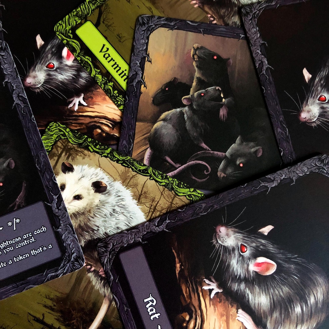 Rat, Pack Rat and Varmint Tokens - Etsy