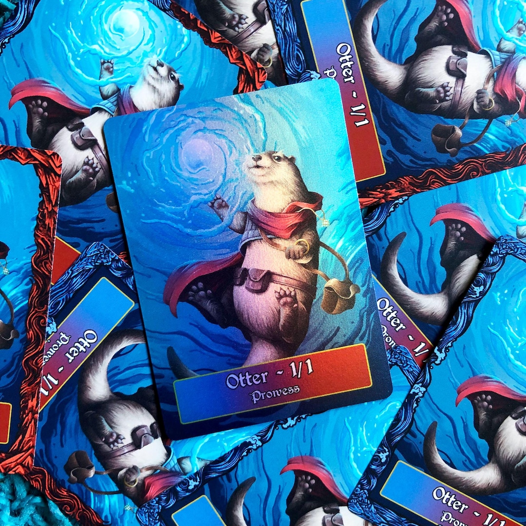 Otter Token (norma or Foil!) - Etsy