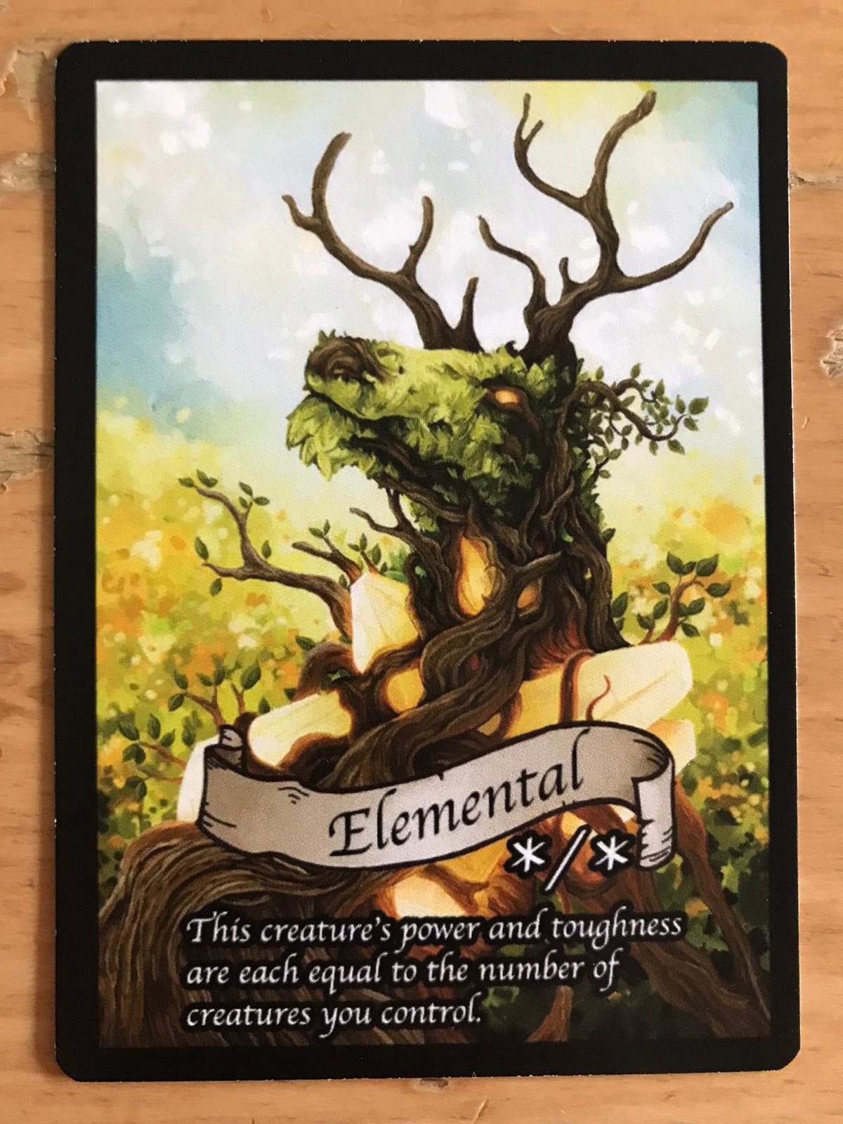 Elemental/avatar MTG Tokens 7 to Choose | Etsy