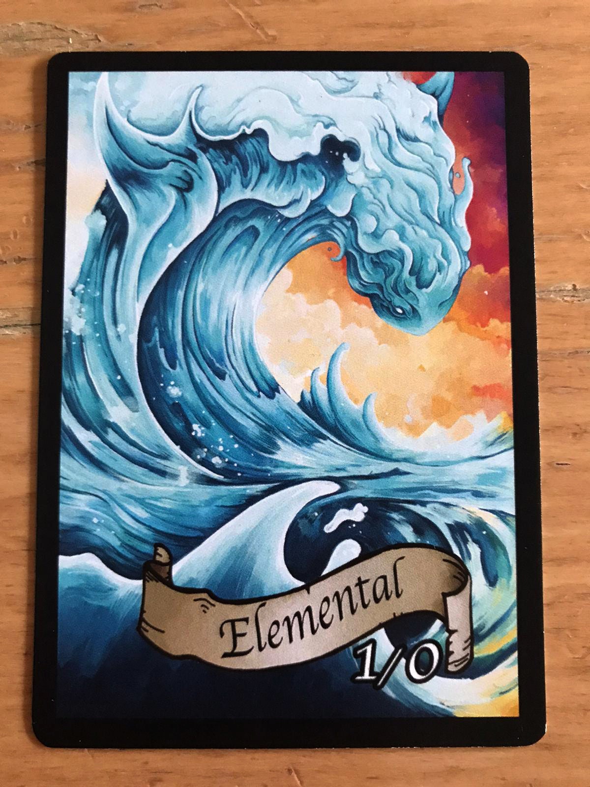 Elemental/avatar MTG Tokens 7 to Choose | Etsy