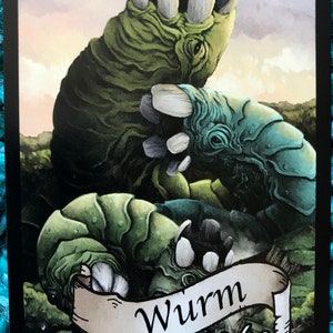 Green Wurm Tokens every Kind to Choose - Etsy