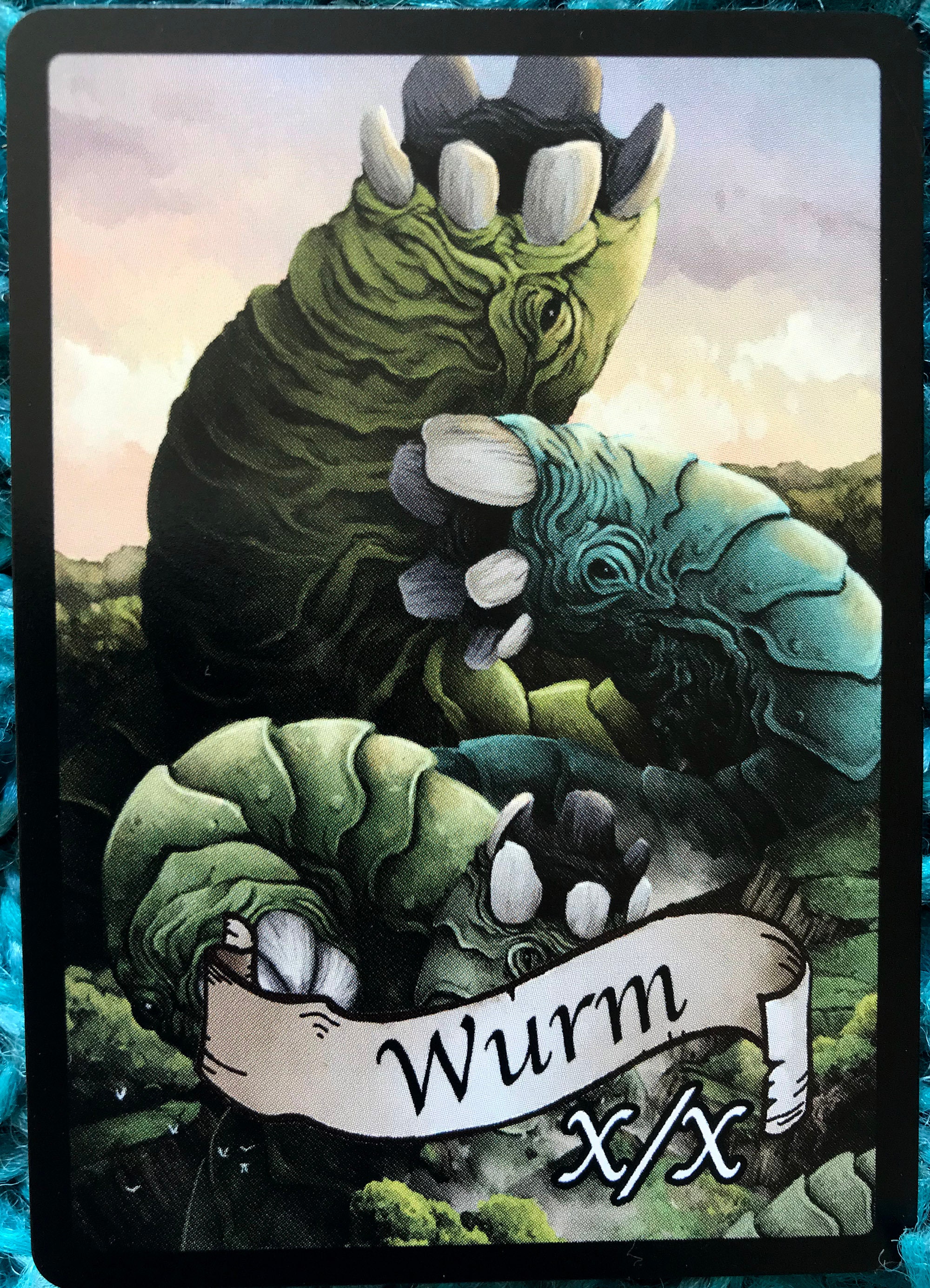Green Wurm Tokens every Kind to Choose - Etsy