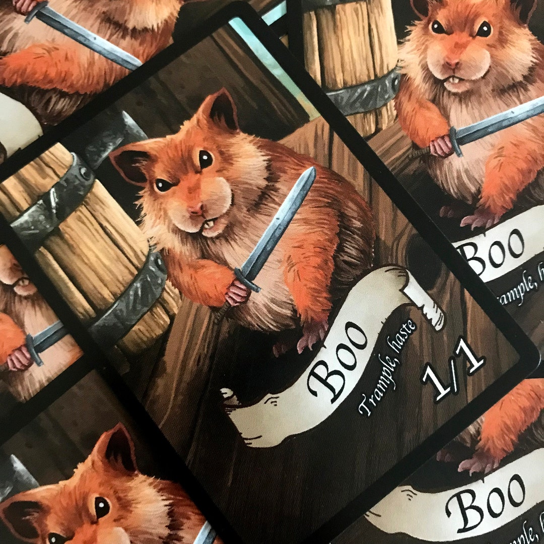 Boo Token normal or Borderless Foil - Etsy