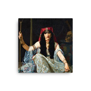 The Sorceress by Georges Merle Canvas Print - Canvas Wall Art - Etsy