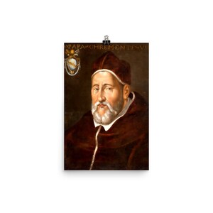 Pope Clement VIII Poster Print - Etsy