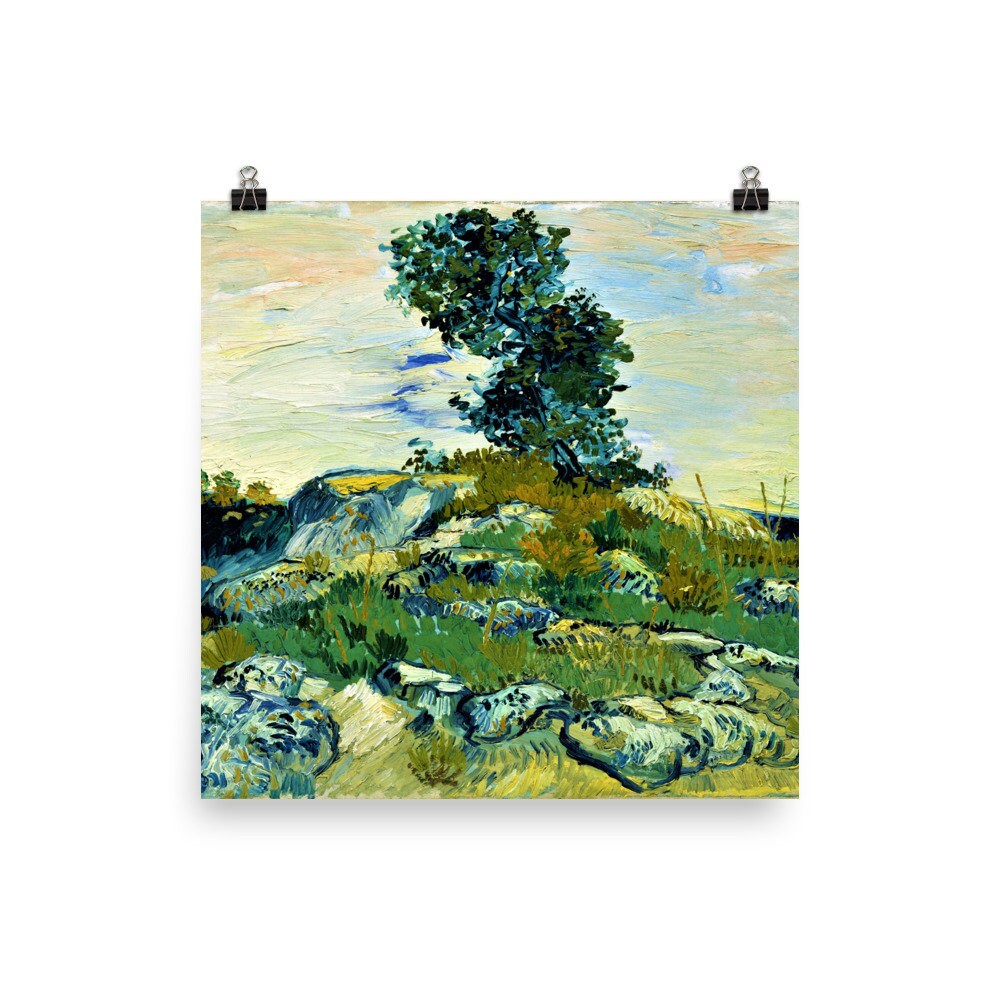 The Rocks by Vincent Van Gogh Poster Print - Etsy