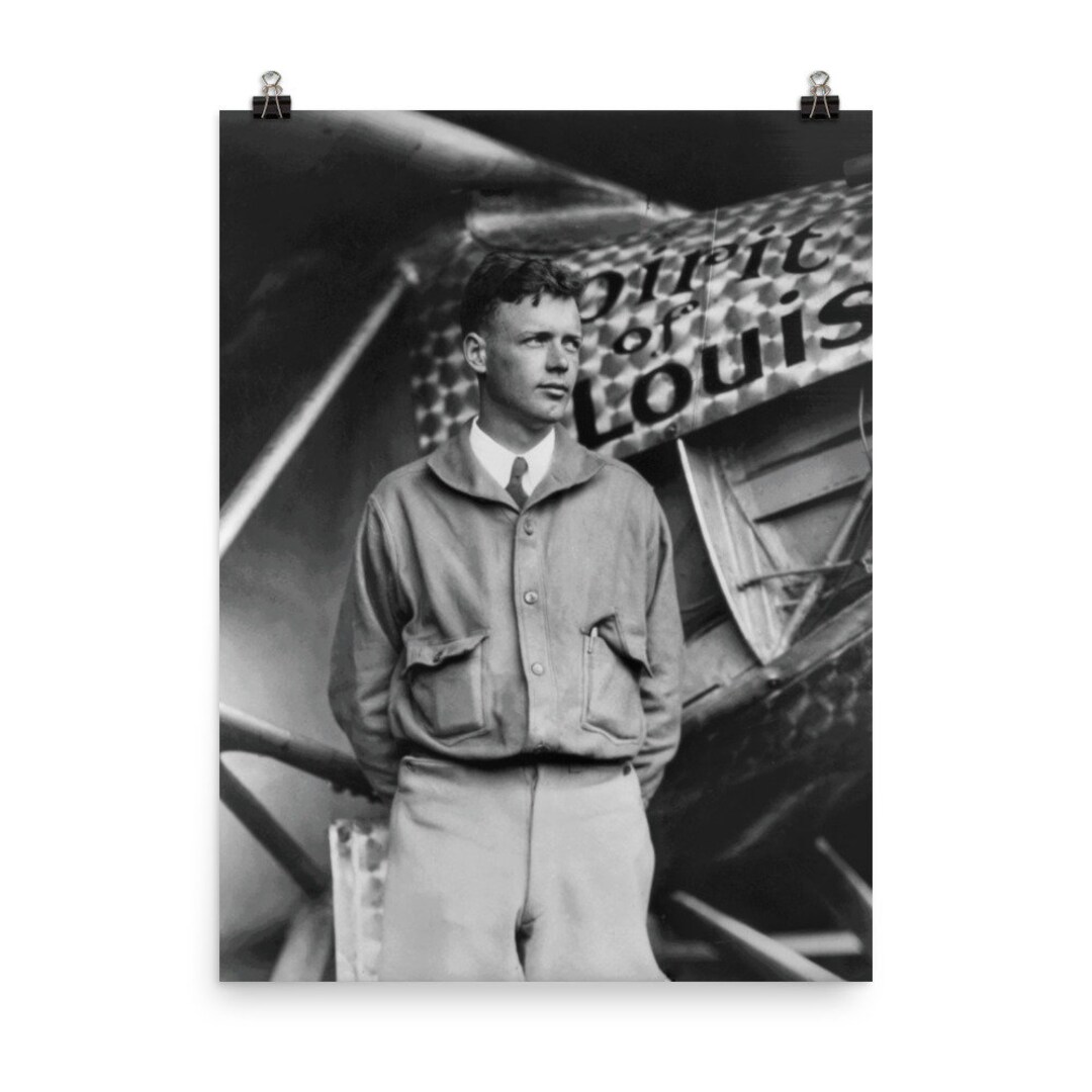 Charles Lindbergh Poster Print - Etsy