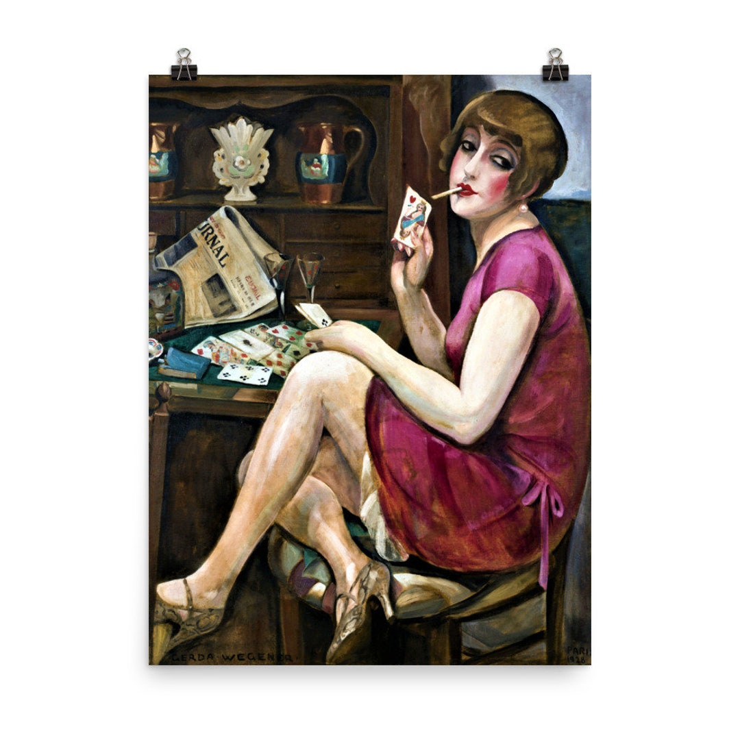 Queen of Hearts by Gerda Wegener Poster Print - Etsy