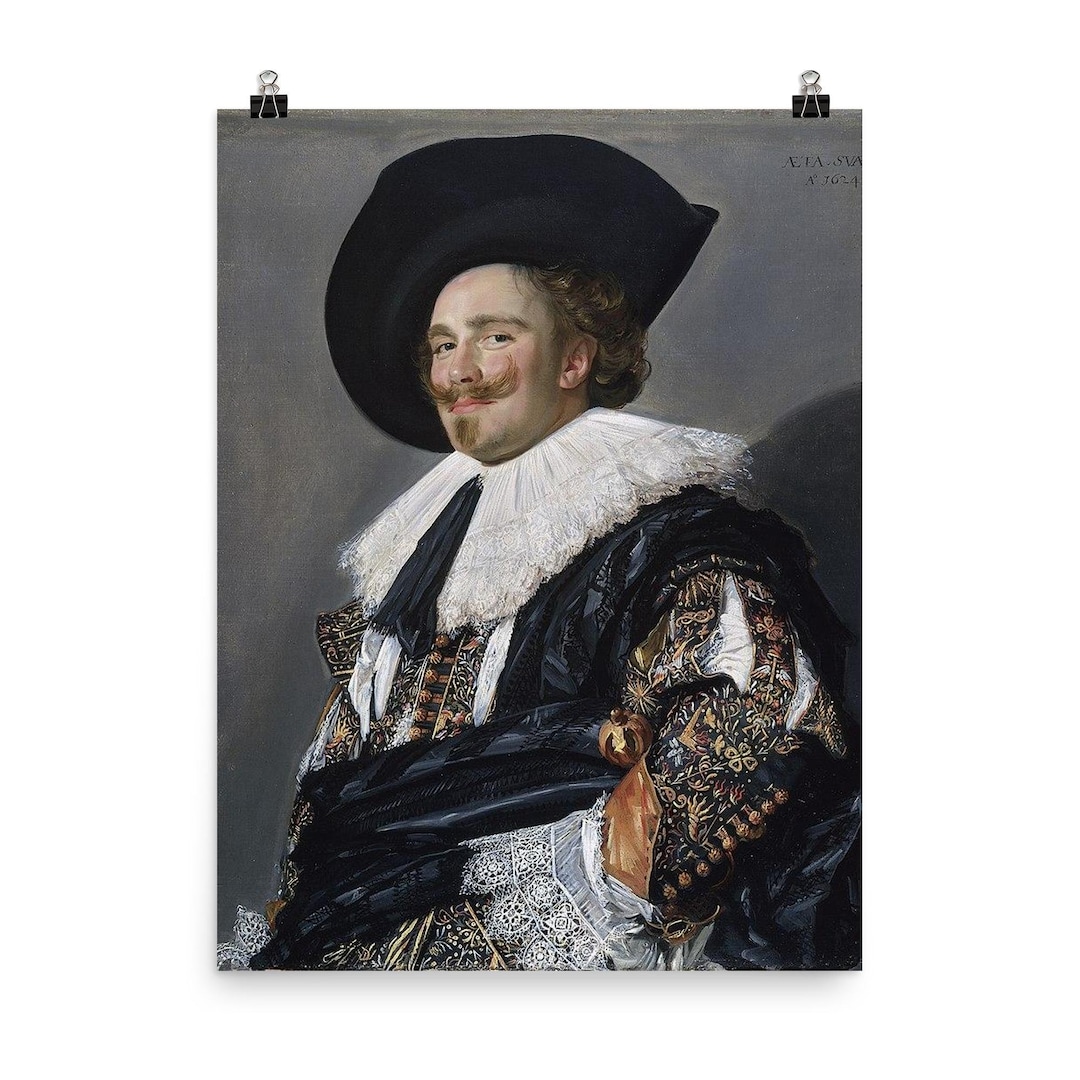 The Laughing Cavalier by Frans Hals, 1624 Poster Print - Etsy