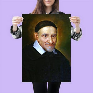 St Vincent De Paul Poster Print - Etsy