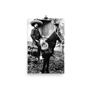 Emiliano Zapata on Horseback Poster Print - Etsy