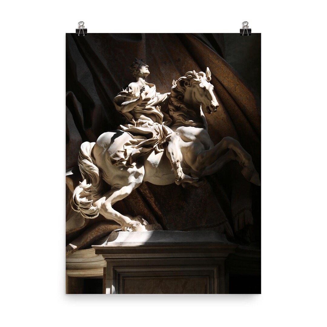 The Vision of Constantine by Gian Lorenzo Bernini Poster Print - Etsy
