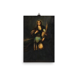 Saint Philomena Poster Print - Etsy