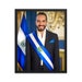Nayib Bukele Poster Print Official Portrait Framed Print - Etsy