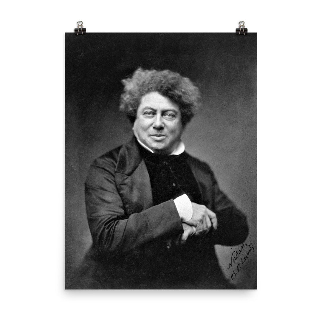 Alexandre Dumas Poster Print - Etsy